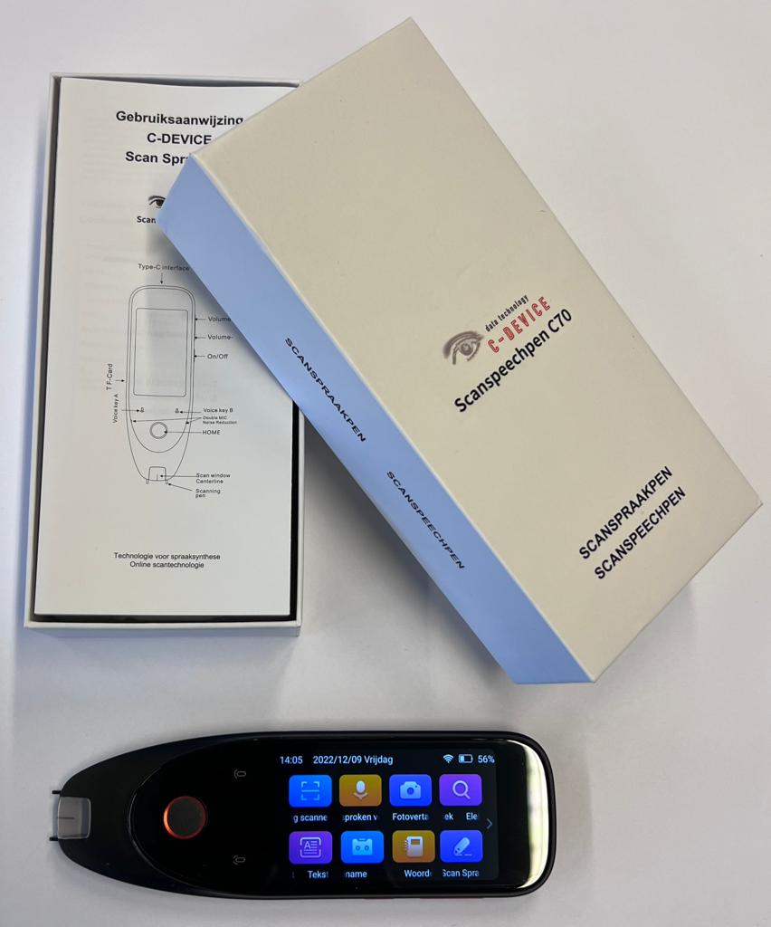 Scanspeechpen, the new dyslexia readingpen, reading dyslexia aid